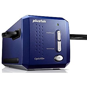 Plustek OpticFilm 8100-35mm Negative Film/Slide Scanner with 7200 DPI and 48-bit Output. Bundle Silverfast SE Plus 8.8, Support Mac and Windows