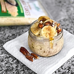 HerbaZest Quinoa Flakes Organic - 1 LB - USDA Certified, Vegan & Gluten Free Superfood - Perfect with Yogurt, Cereal, Smoothies, Granola & Desserts