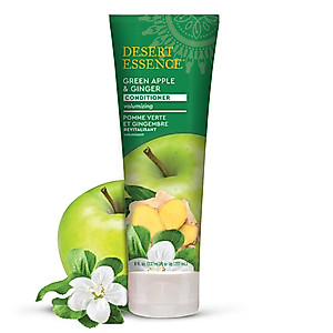 Desert Essence, Thickening Conditioner, Green Apple and Ginger, Vegan, 8 oz