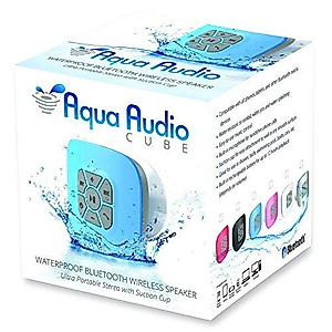 Gideon Portable Waterproof Bluetooth Speaker with Suction Cup - 10 Hours Playtime/Built-in Mic