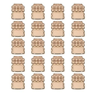 DOITOOL 20PCS Egg Cartons for Chicken Eggs 6 Counts Egg Crates for Farmers Market, Half Dozen Egg Cartons Natural Pulp Egg Cartons 6 for Chicken Eggs Storage