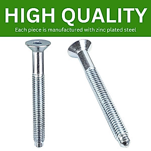 Spare Hardware Parts Shelf Unit Long Screw (Replacement for IKEA Part #100106) (Pack of 8)