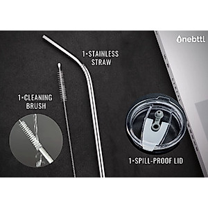 Onebttl Basketball Coach Gifts, Funny Gift Idea for Appreciation, Christmas, Birthday, 20oz Stainless Steel Insulated Travel Mug - I'm Not Yelling