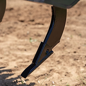 Titan Attachments 72in Ripper Scarifier Skid Steer Attachment, Quick Connect Landscape Rake