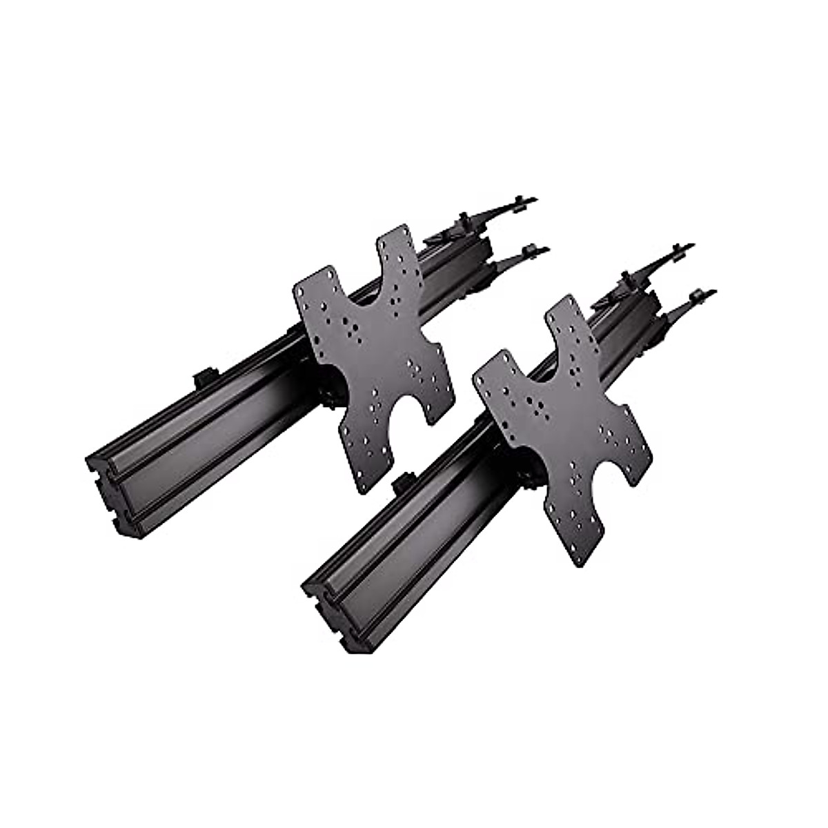 Next Level Racing Elite Freestanding Triple Monitor Stand Add-On Carbon Grey (NLR-E006) - PC