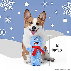 Rudolph The Red Nosed Reindeer Bumble Bobo Body Plush Dog Toy | Large Plush Dog Toy Squeaky Dog Toy from Christmas Dog Toy, Dog Chew Toy | Large 12 inch Long Dog Toy