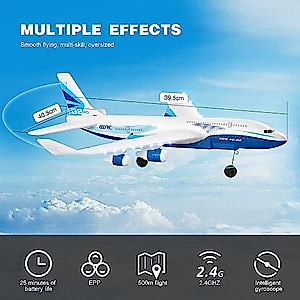 4DRC RC Plane,G2 Remote Control Jet Airplane for Beginners Adult, Ready to Fly Airplane with One Key Aerobatic,LED Light,4-Axis Fighter Jet,2.4Ghz Plane for Kids Boys Girls Beginner,2 Battery