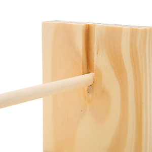 Crochet Yarn Holder,Yarn Dispenser Yarn Ball Holder Wool Yarn Spindle Yarn Spindle Feeder Wooden Yarn Holder Wool Ball Holder for Crochet and Knitting