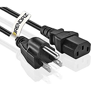 BRENDAZ Compatible Bose S1 Pro Power Cord - 3-Prong Power Connector Compatible with Bose S1 Pro Multi-Position PA Speaker System (6-Feet)