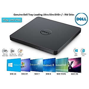 USB External DVD Drive COMPATIBLE for Microsoft Windows 10 / Vista /7/8.1, Mac OS, Dell ,Acer , ASUS, Apple , Samsung, Lenovo Laptop Notebook UltraBook PC Desktop,CD/DVD-RW Drive, CD-RW Rewriter