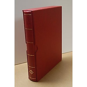 Lighthouse Vario-F Sheet Binder and Slipcase in Red