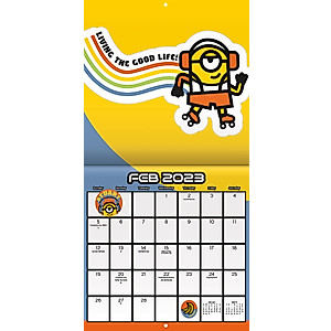 2023 Minions: The Rise of Gru Wall Calendar