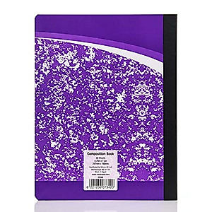 Mintra Office Primary Composition Books (4 Pack, Primary Ruled - Assorted)