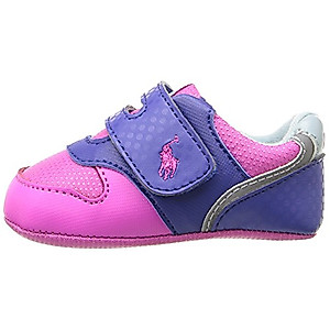 Ralph Lauren Layette Propell Sneaker (Infant/Toddler), Fuchsia, 0 M US Infant