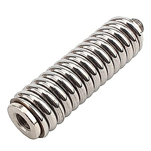 AUTOKAY Pack of 2 Heavy Duty SS-3H CB Antenna Spring Mount Fits for Mobile/Vehicle CB Radio Antenna Mount 3/8-24 Inch Threads Stainless Steel