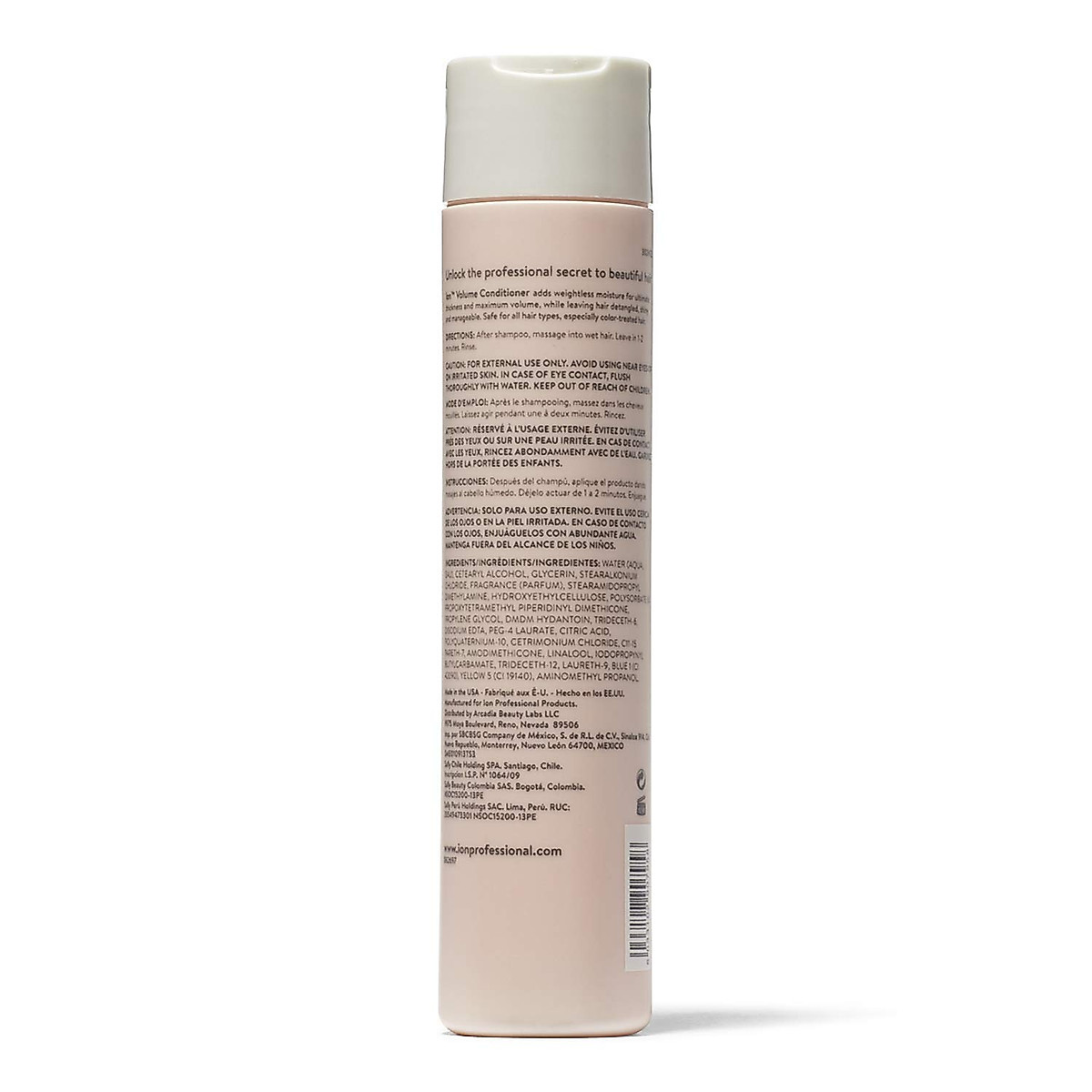 ion Miracle Leave In Conditioner, Vegan, Paraben Free, Adds Shine, Eliminates Frizz, Hydrating, 8 Oz