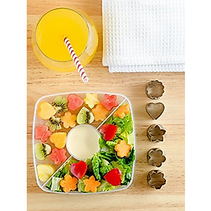 StarPack Home Vegetable Cutter Shapes Set (5 Piece) - Mini Cookie Cutters for Kids & Vegetable Cutter Shapes - Small Cookie Cutters or Fruit Cutters Shapes - Kids Food Shape Cutters for Toddlers