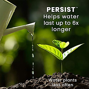 Persist Horticultural Charcoal, Biochar Soil Amendment for Indoor Plants, Improves Potting Soil for Indoor Plants & Terrariums, 100% Natural Active Carbon Organic House Plant Soil Enchancer 3qt Bag