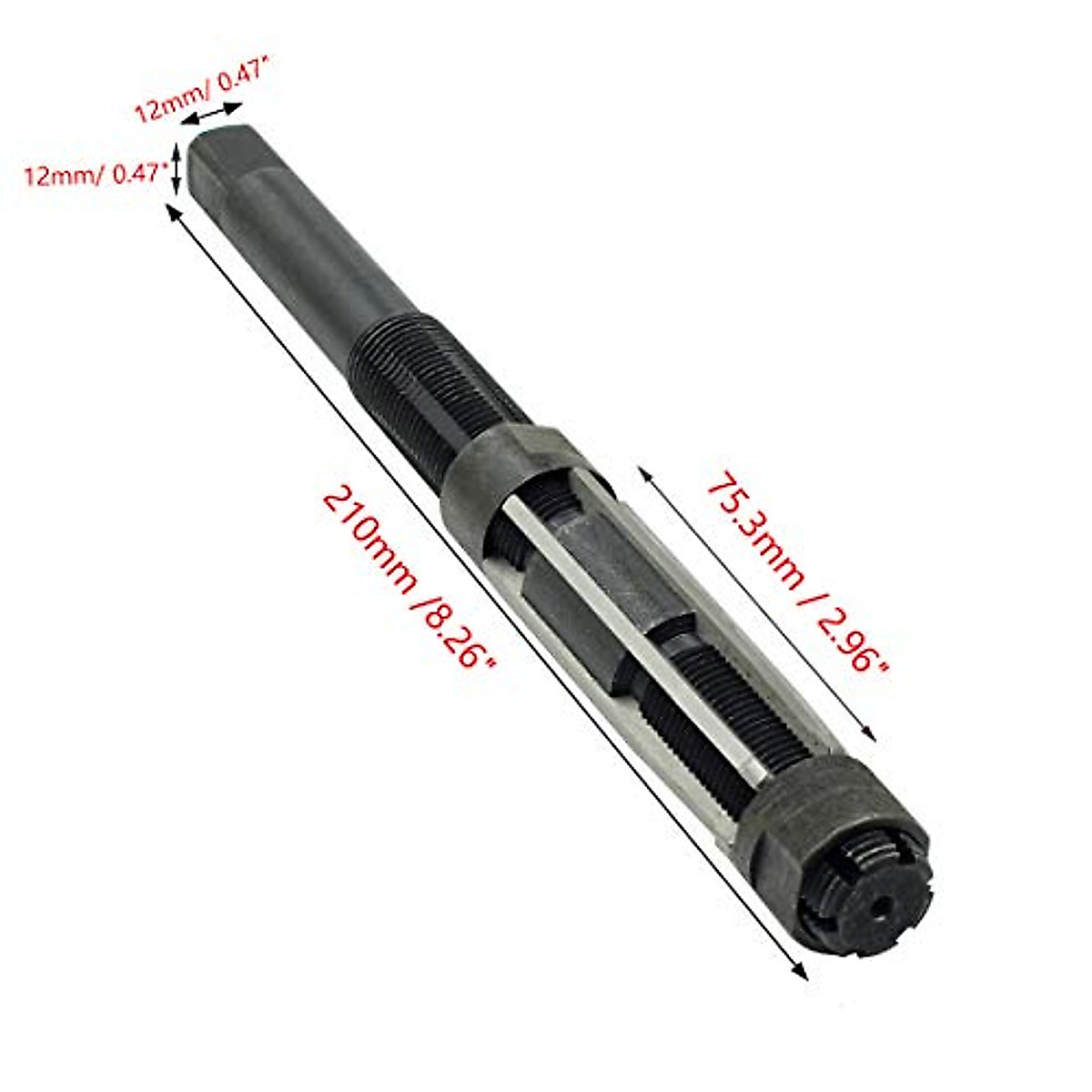 Rannb Adjustable Hand Reamer Square End Blade Reamer Adjustment Range 23mm - 26mm/29/32" - 1-1/32"