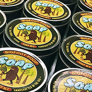 Big Foot Bigfoot Sasquatch Yeti Poop Soap Woodsy Pine Scent Gift Vegan