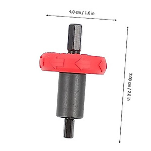 Milisten 1pc Motor Starter Drill Bit Craftsman Trimmer Attachment Engine Starter Adapter electic Lawn mowers Start Adapter Synthetic Steel Handheld Electric Drill