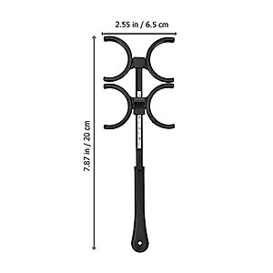 Scicalife Optical Flipper, Optometry Plastic Flip, Trial Lens Optometry Instrument Flip for Near Vision Amblyopia Confirmation Test (Black)