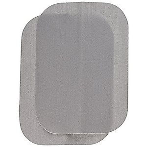 Wrights BDX230-008.45 Bondex Iron-On Patches 5"X7" 2/Pkg-Light Grey