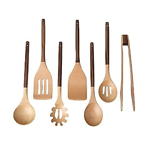 TAOBAO Kitchen Utensils Set, For Non-stick Pan Kitchen Tool Ladle And Wok Spatulas