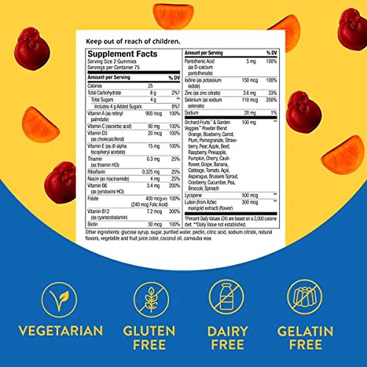 Nature’s Way Alive! Men’s 50+ Gummy Multivitamins, High Potency Formula, Supports Whole Body Wellness*, Fruit Flavored, 150 Gummies