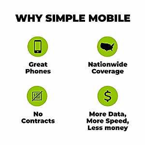 Simple Mobile Motorola Moto g Pure, 32GB, Blue - Prepaid Smartphone (Locked)