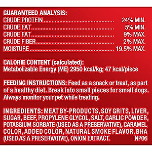 Pup-Peroni Original Lean Beef Flavor Dog Treats, 22.5 Ounce Bag