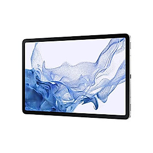 SAMSUNG Galaxy Tab S8+ Android Tablet, 12.4'' Large AMOLED Screen, 128GB Storage, Wi-Fi 6E, Ultra Wide Camera, S Pen Included, Long Lasting Battery, Silver (Renewed)