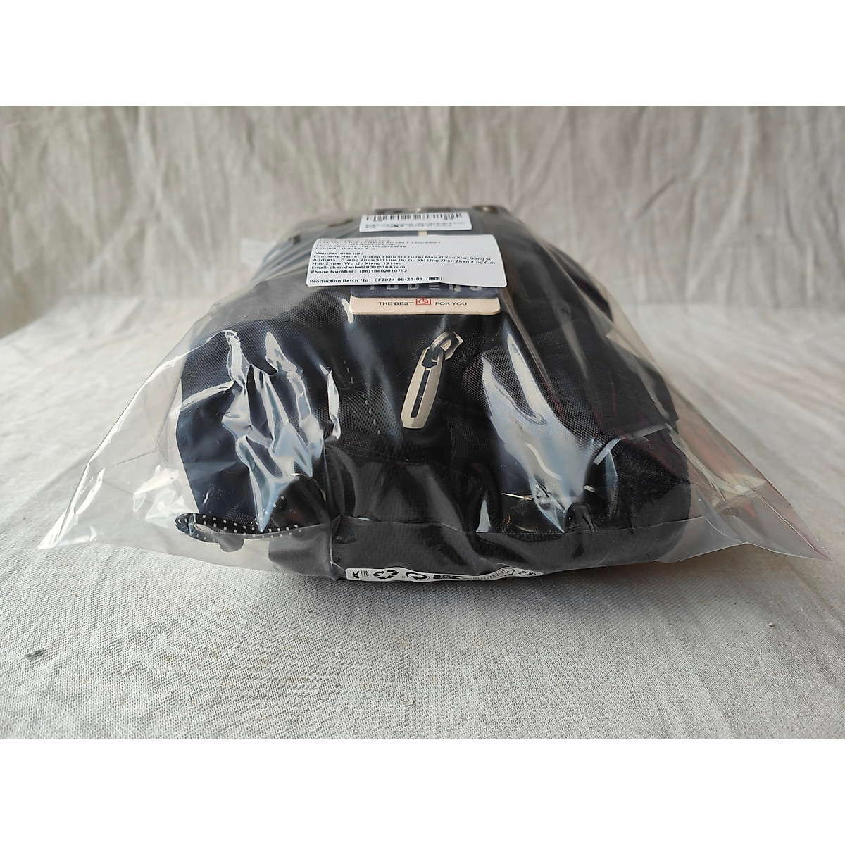 TUDEQU Sling Bag Crossbody Sling Backpack with USB Charging Port, Water Resistant Shoulder Bag Outdoor Travel Hiking Daypack with Wet Pocket Men Women