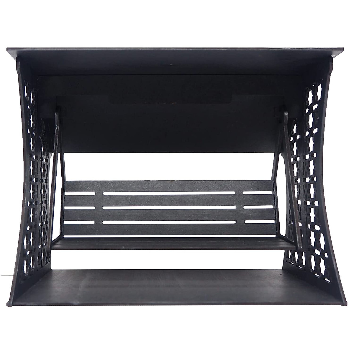 Ubuntu ® Presenting MDF Wooden Swing for Home Temple Decoration Stuff's - Wooden Jhulas for God's - Home & Showcase Space Decor Item - Fabulous Items for Guest Attraction. Easy to Assemble (Black)