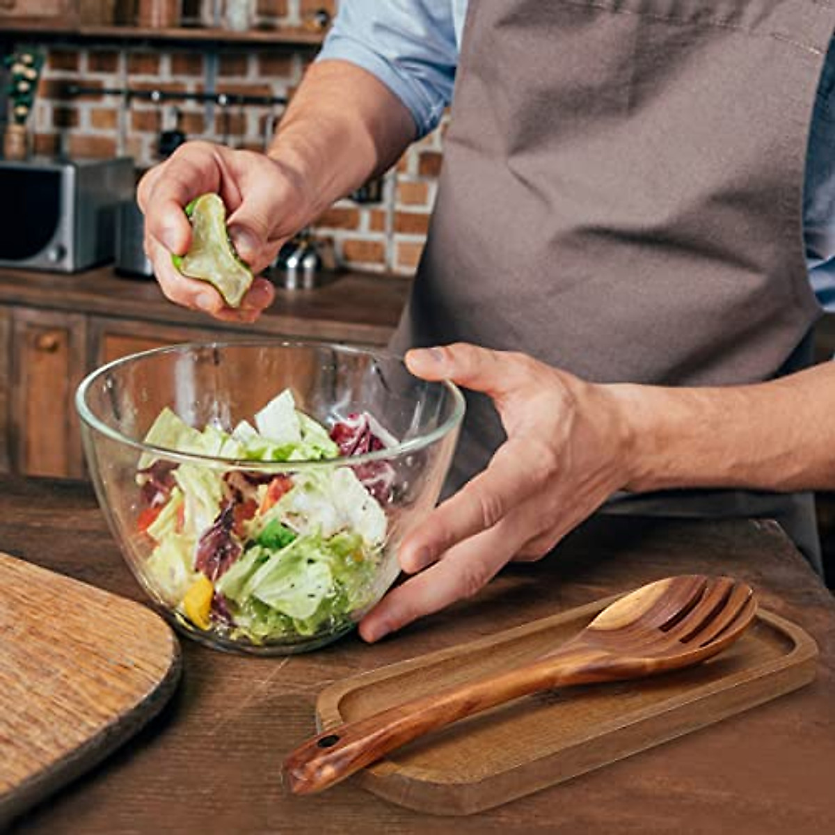 10" Long Acacia Spoon Rest Wooden Cooking Spoon Holder for Stove Top Kitchen Spatula Spoon Rest Best Wood Spoon Rest for Kitchen Counte Coffee Spoon Rest Utensil Rest