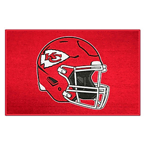 FANMATS - 5786 NFL Kansas City Chiefs Nylon Face Starter Rug 19"x30"