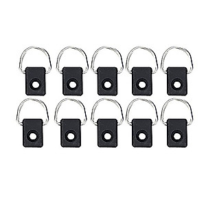 Pactrade Marine 10 PCS Canoe Kayak Boat S.S.D Ring Rigging Fishing Sailing Bungee Kit