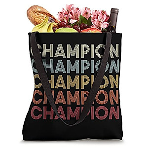 Champion New York Champion NY Retro Vintage Text Tote Bag