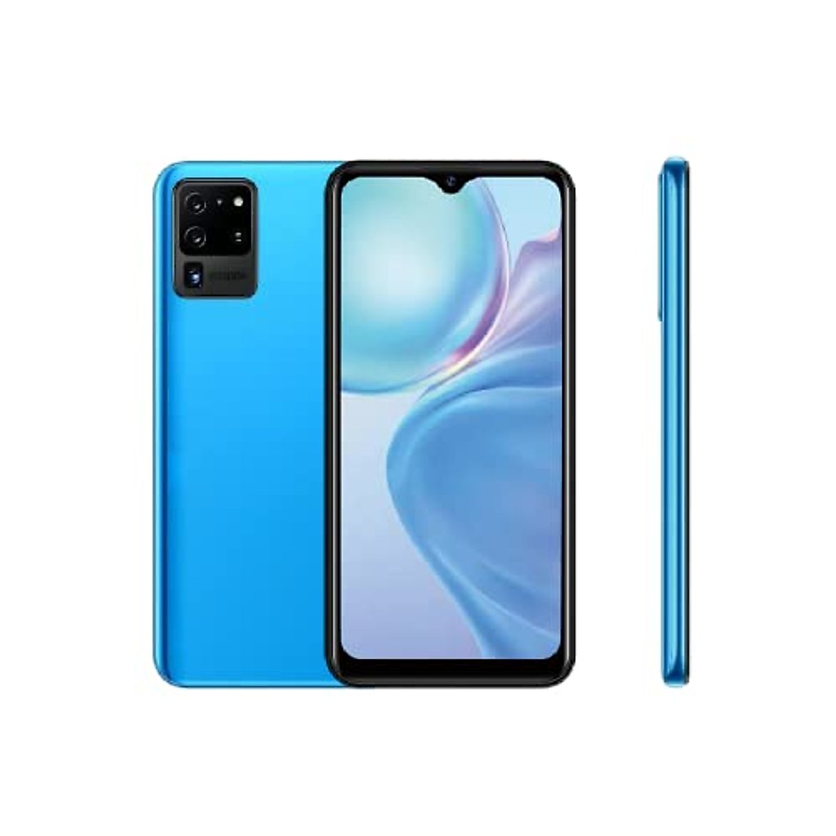 zsddzzy 6.52 inch Screen，Speak8c，Android Smartphone ，Dual SIM Card，1GB RAM 8GB ROM，Only Supports Dual SIM Card Frequency Band of 3GWCDMA ：850/2100MHZ，Unlocked Cell Phone（Blue）