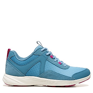 Vionic Women's Agile Chance Walking Sneakers-Supportive Lace-Up Sneakers That Include Three-Zone Comfort with Orthotic Insole Arch Support, Medium and Wide Fit, Larkspur 8 Medium
