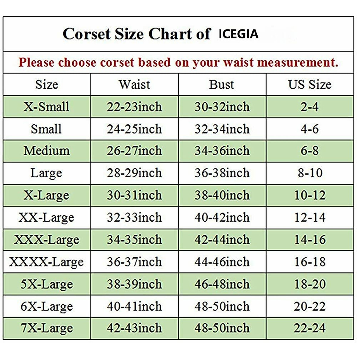 ICEGIA Women Renaissance Underbust Corset Mesh Lace Corset Waist Cincher Oil Painting Bustier
