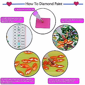 5D Diamond Painting Kits Angel Girl DIY Partial Special Shape Drill Diamond Art Painting for Adults with Accessories for Home Wall Decor 30x40cm