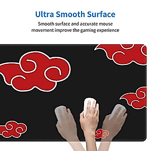 Anime Mouse Pad for Computer - Anime Gaming Large Mouse Pad Non Slip Rubber Mat for Computers, Desktop PC Laptop Office Big Mouse Pad 31.5x11.8x0.12inch