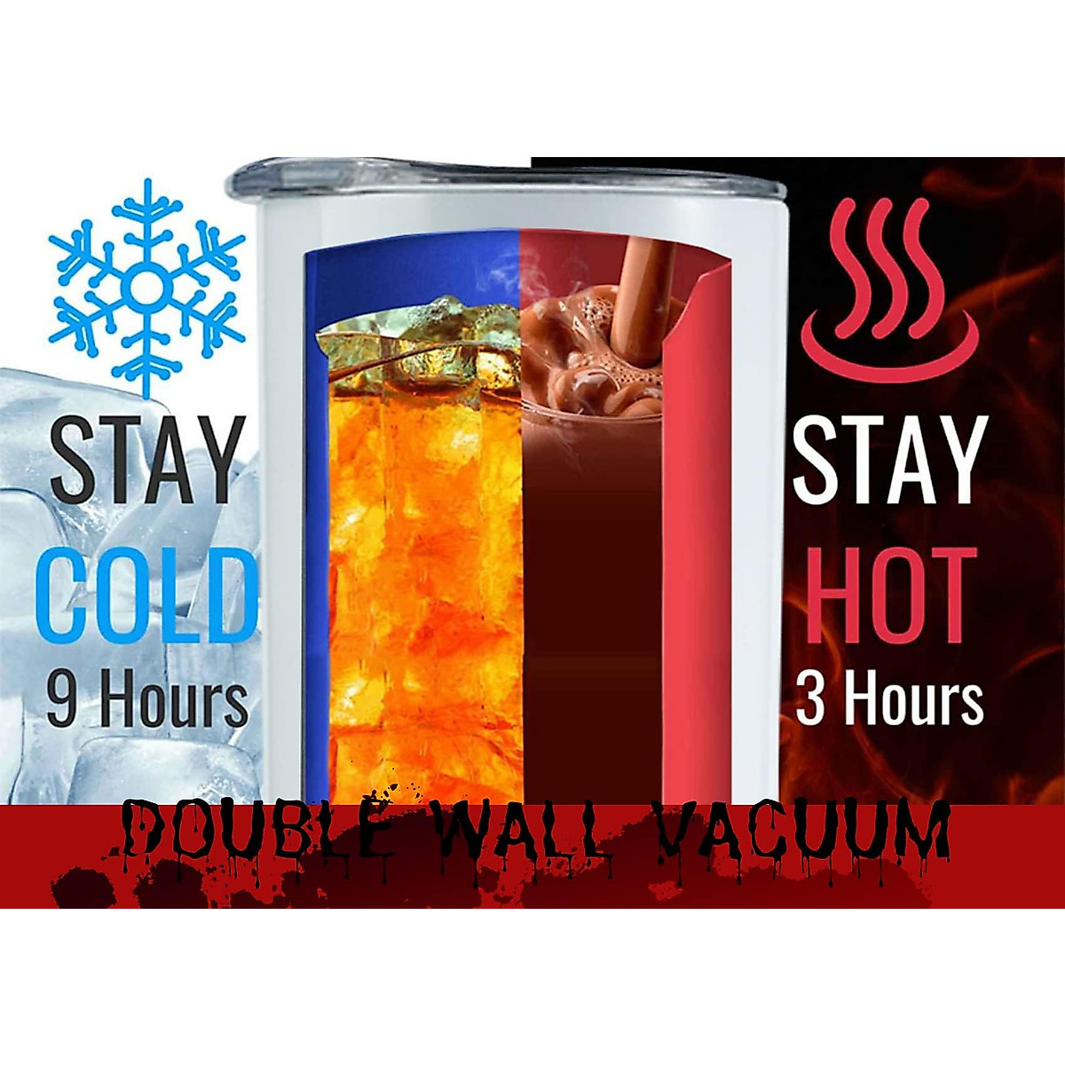 Onebttl True Crime Gifts for Women, Crime Scene Merchandise Cups, Mugs for Crime Show Lovers, 20Oz Stainless Steel Travel Tumbler, White, Inspire