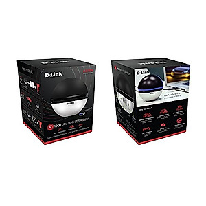 D-Link USB WiFi Adapter AC1900 USB 3.0 Dual Band Long Range Wireless Network for Desktop PC Laptop Gaming (DWA-192)