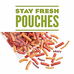 Purina Moist & Meaty Dry Dog Food, Burger with Cheddar Cheese Flavor - 36 ct. Pouch