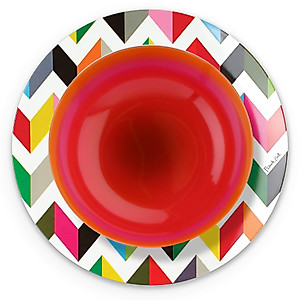 French Bull Melamine Assorted Plates-6 Piece Set -Melamine Dinnerware-Platter, Serving, Party, Platter, Dish (11" Dinner Plate, Assorted)