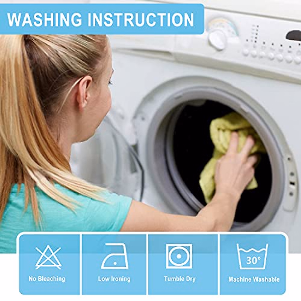 Hiasan White Sheer Curtains for Bedroom with Tiebacks, Lightweight Airy Breathable Voile Drapes Light Filtering Grommet Window Curtains for Living Room, Nursery, Farmhouse, W52 x L63, 2 Soft Panels