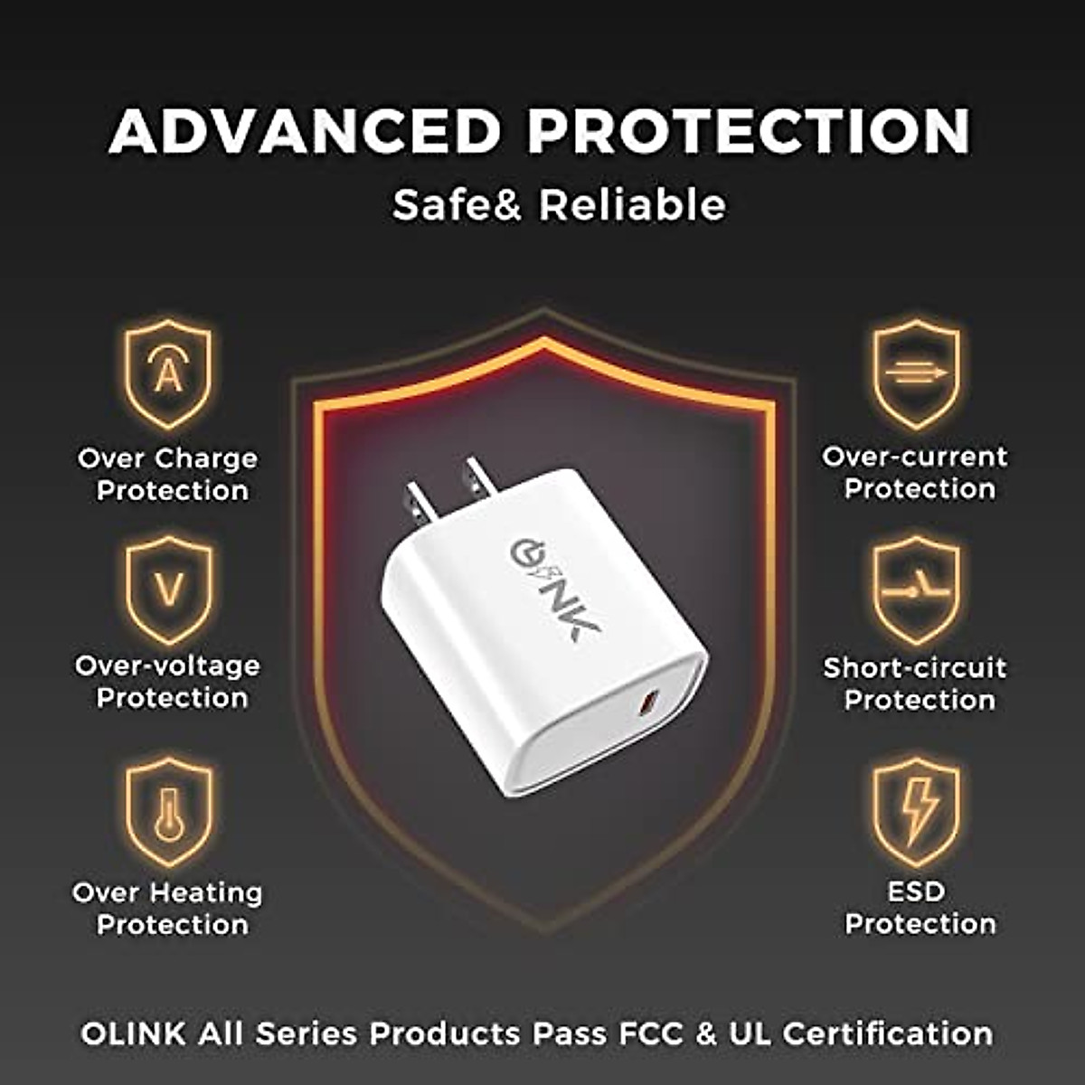 iPhone 14 13 12 Fast Charger 20W PD USB C Wall Charger Fast Charging Block Power Adapter Compatible with iPhone 14 Pro Max/13 Pro Max/12 Pro Max/11 Pro Max/XS Max/XS/XR/X/Airpods Pro/Apple Watch Ultra