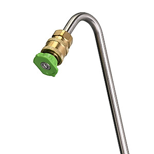 M MINGLE Pressure Washer Gutter Cleaner Attachment, Turbo Nozzle for Pressure Washer, 10 Nozzle Tips